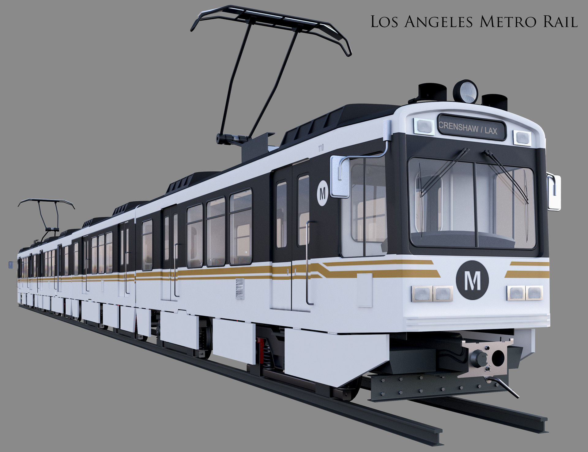 ArtStation - Los Angeles Train