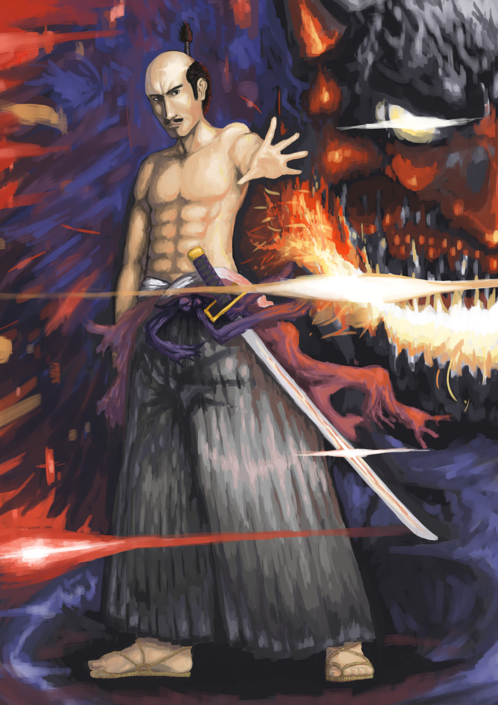 ArtStation - Bushi in the Demon