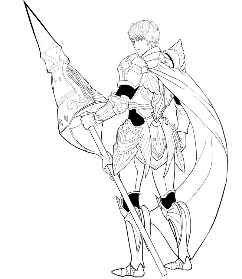 ArtStation - A knight