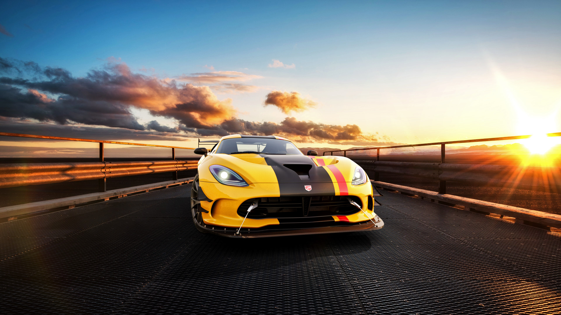 ArtStation - Dodge Viper ACR 3D Renders