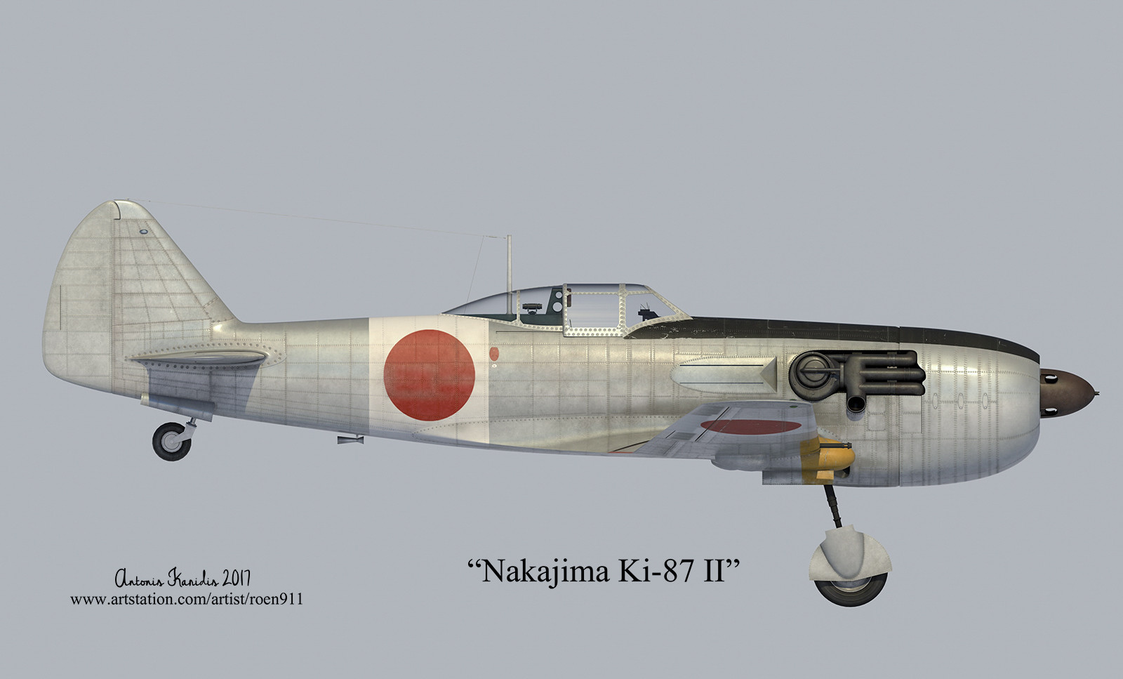 Antonis (rOEN911) Karidis - Nakajima Ki-87 prototype