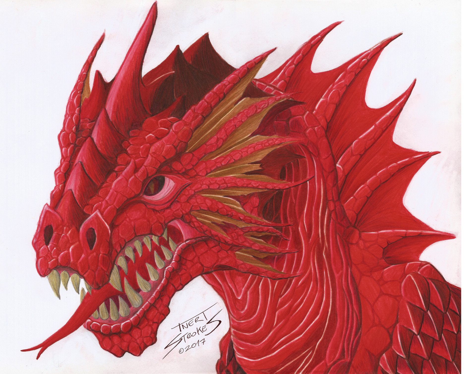 ArtStation - Red Dragon