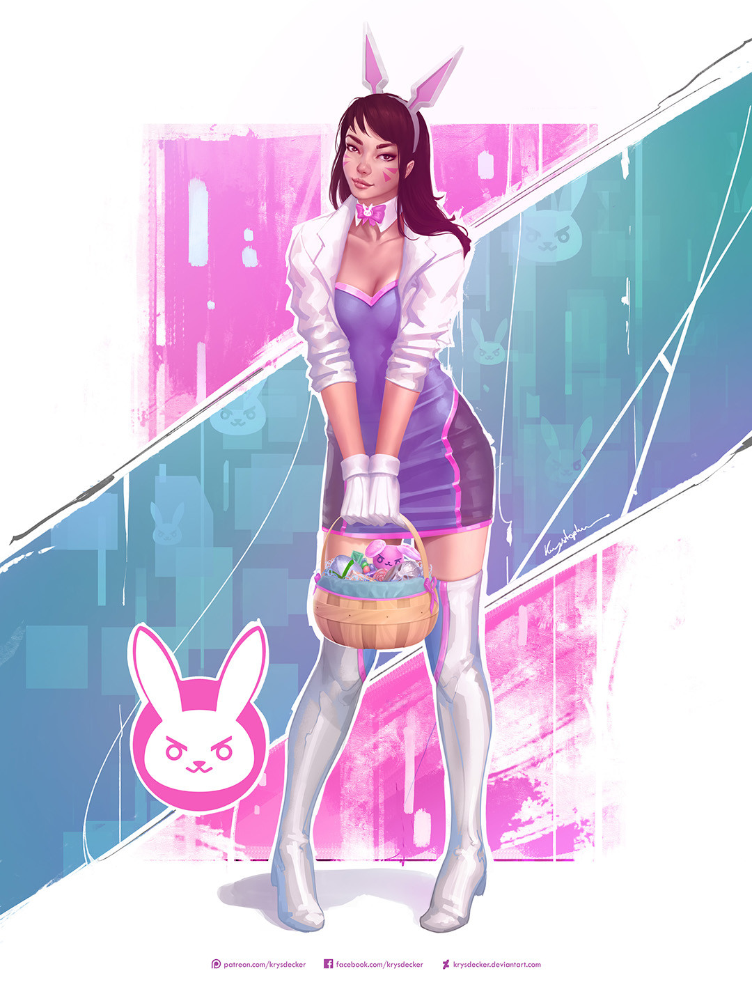 ArtStation - Bunny Dva