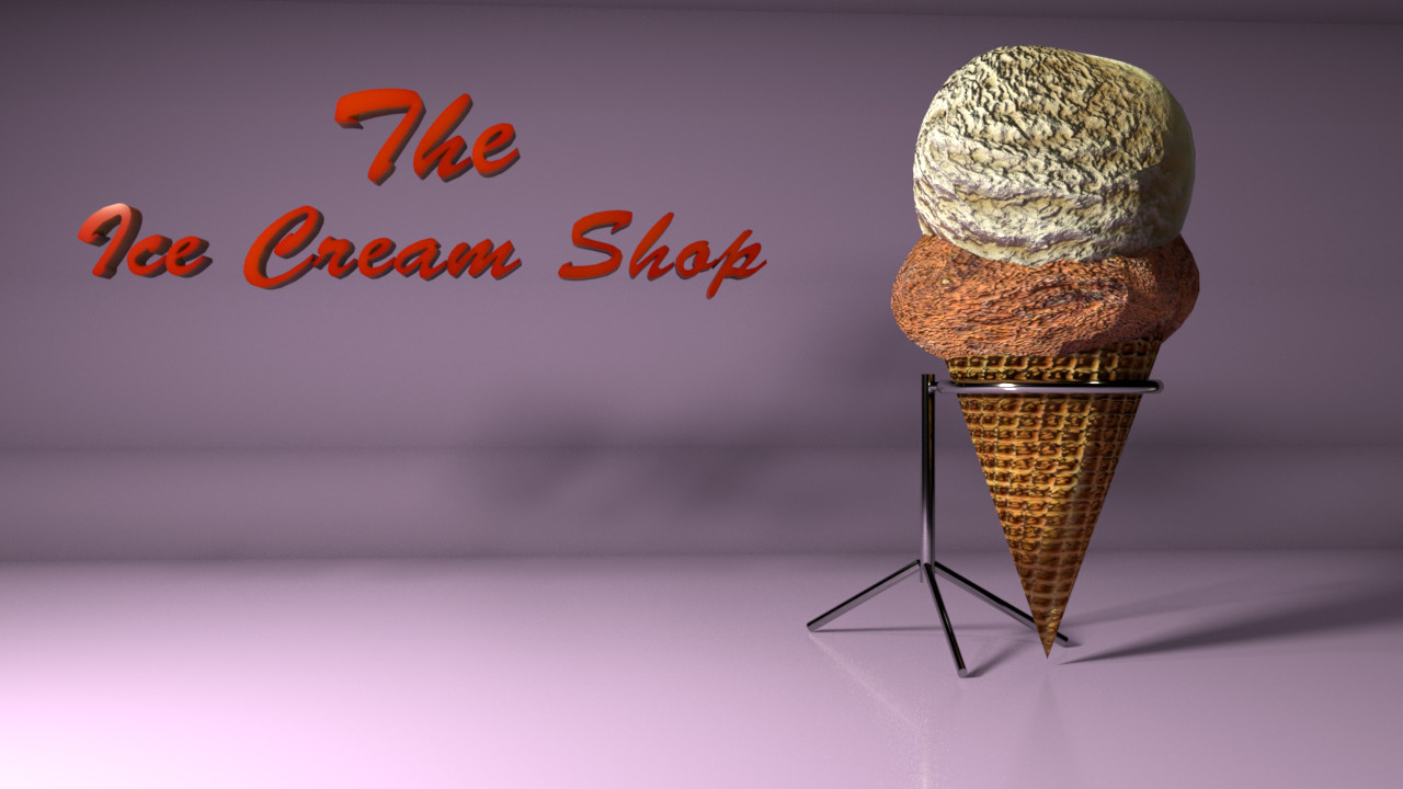 ArtStation - Ice Cream Shop