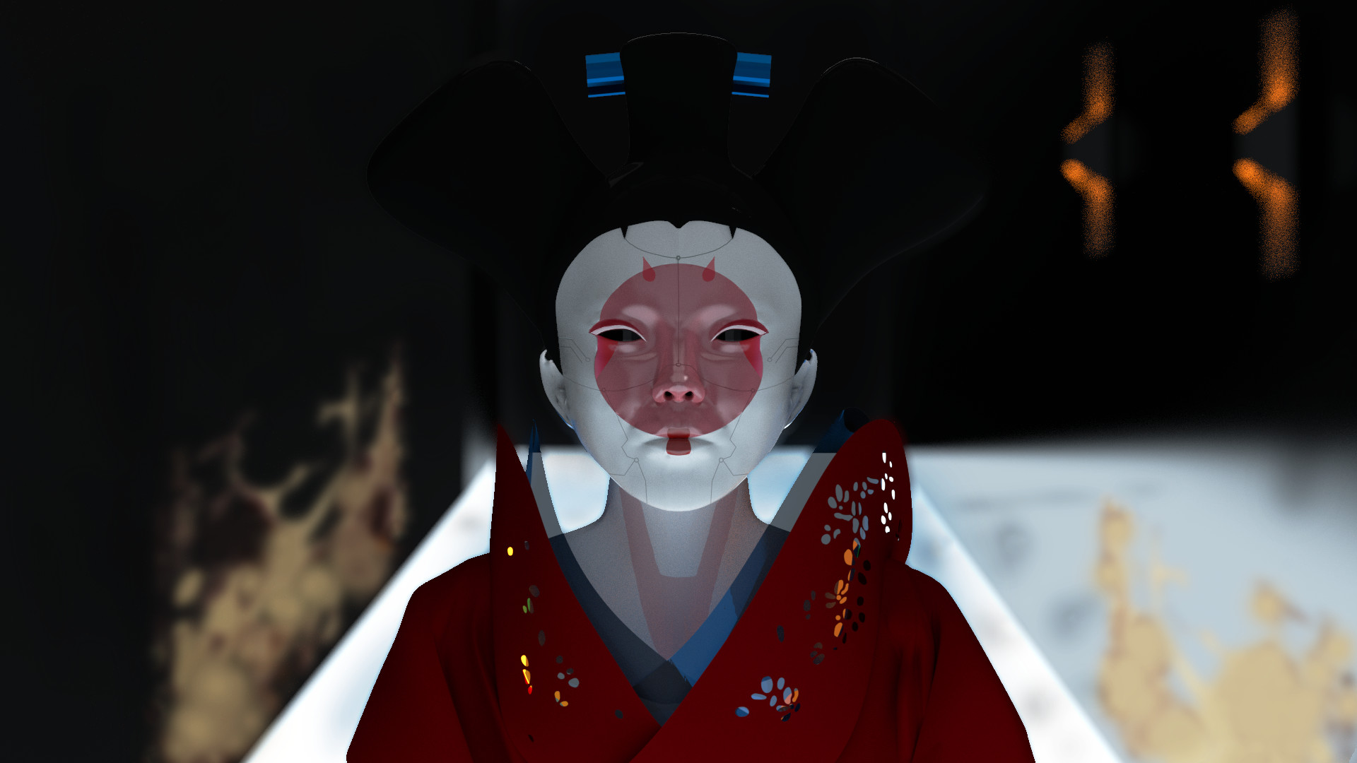 ArtStation - Robo Geisha - Ghost in the shell