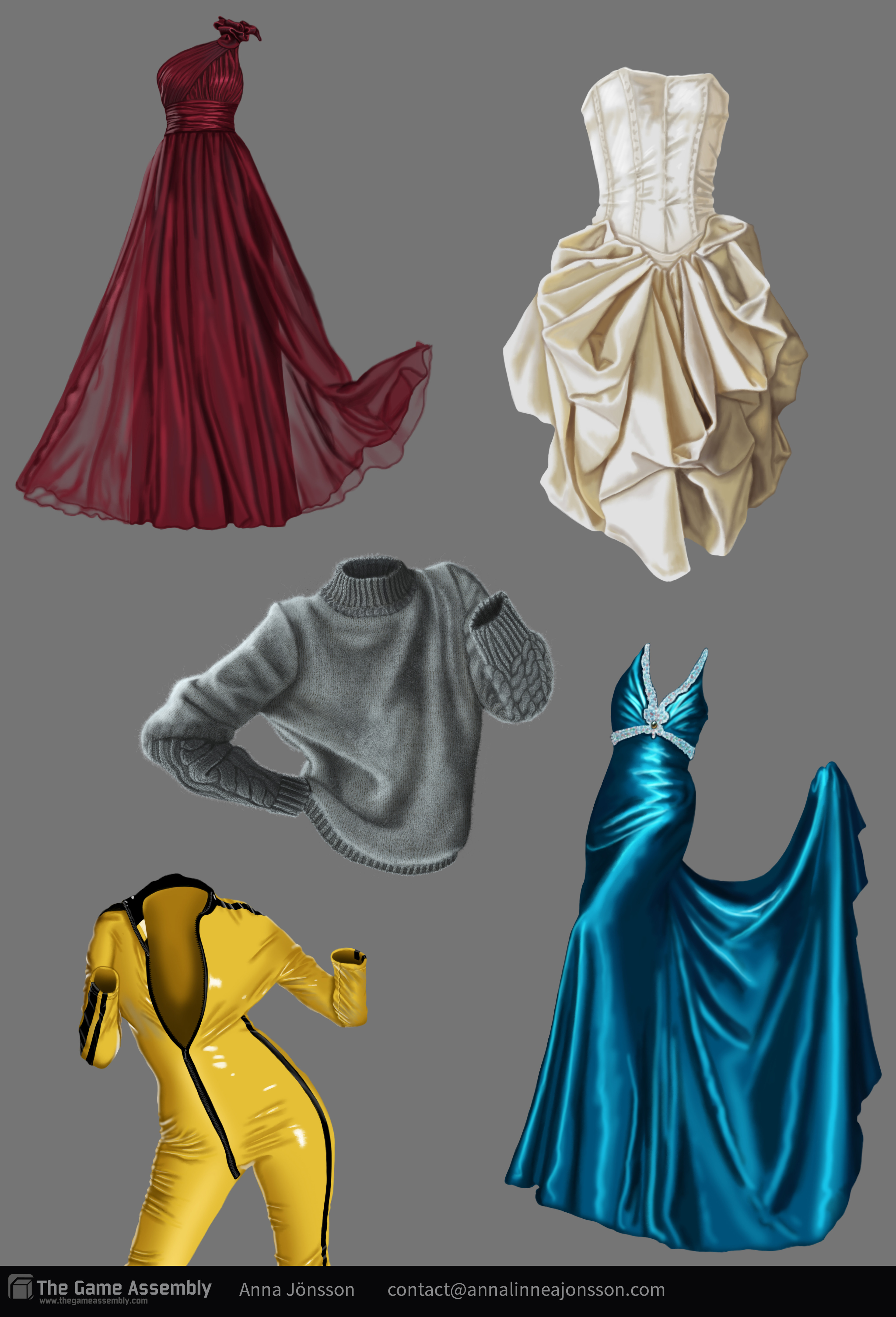 Anna Jönsson - Clothes Study