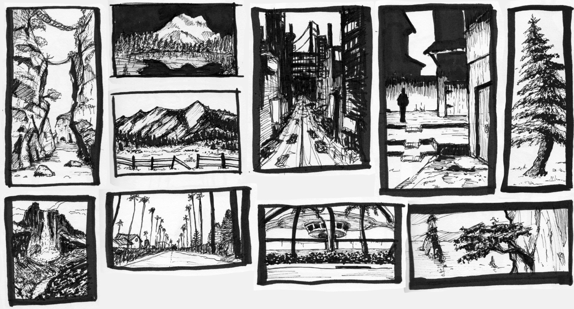 ArtStation - Ink Compositions #2