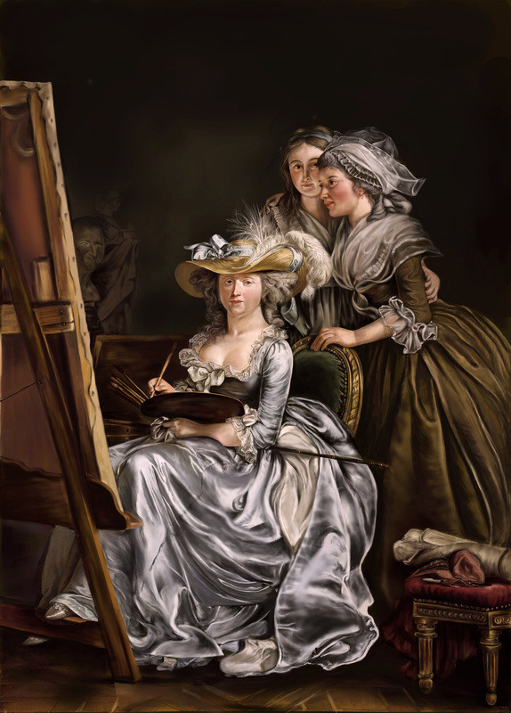 ArtStation - DIGITAL PAINTING--> { VICTORIAN STYLE }