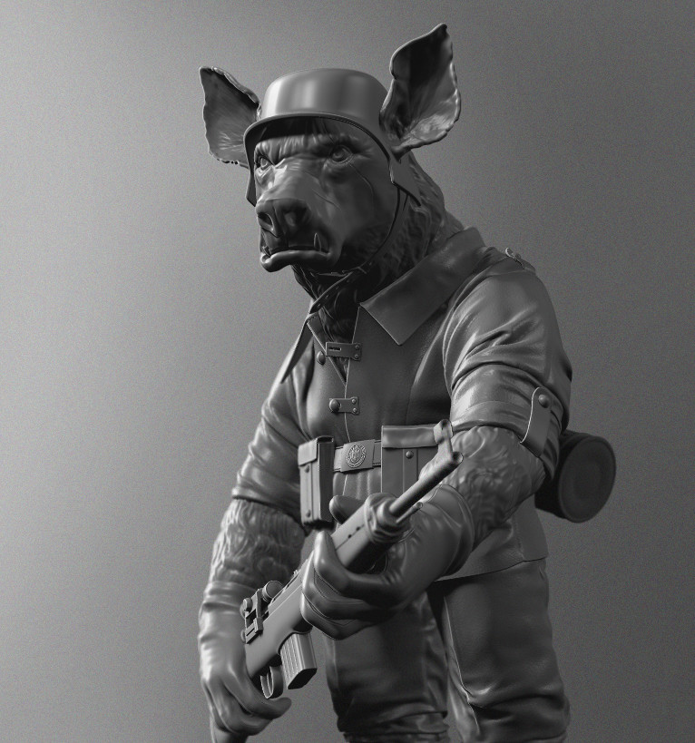 ArtStation - Nazi_hyena