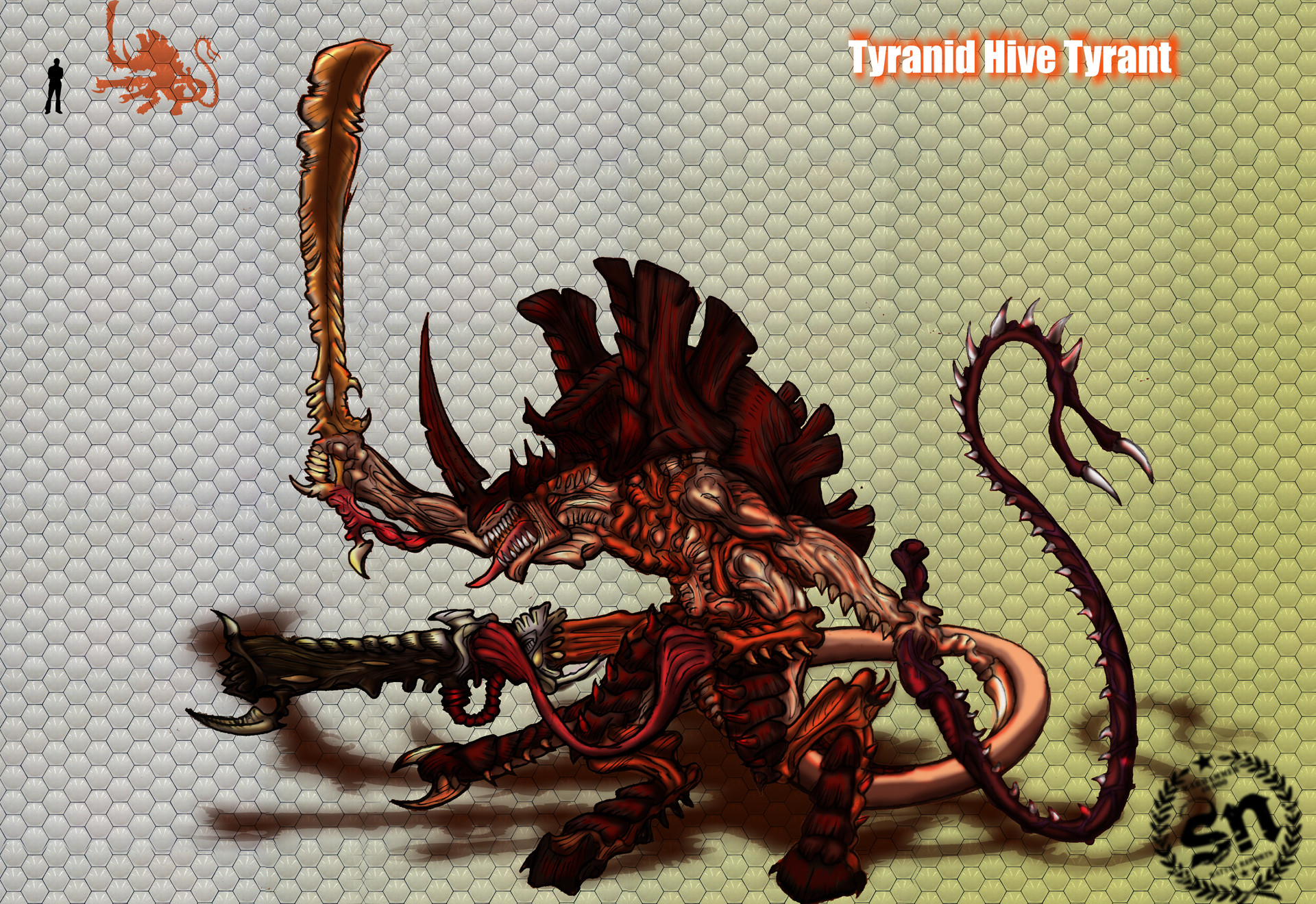 ArtStation - Tyranid Hive Tyrant