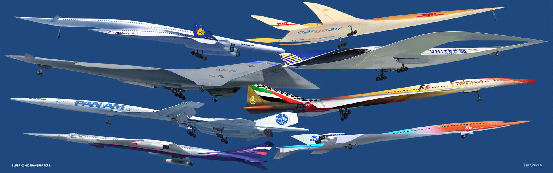 ArtStation - Supersonic Transporters