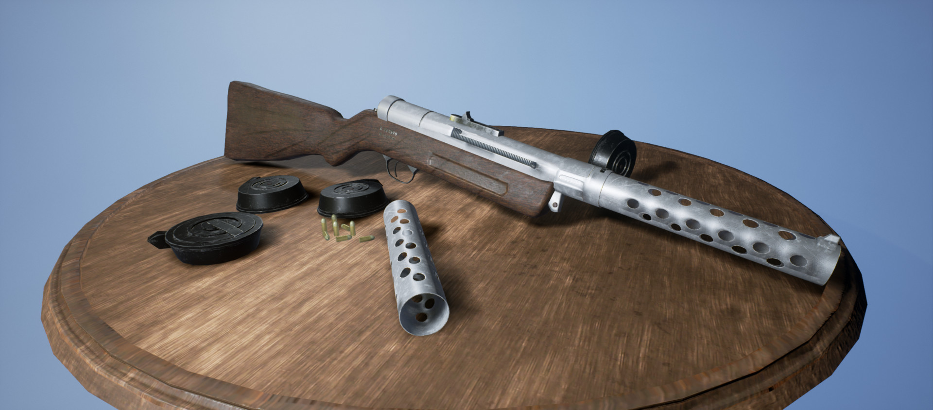 ArtStation - MP-18 (WW1)