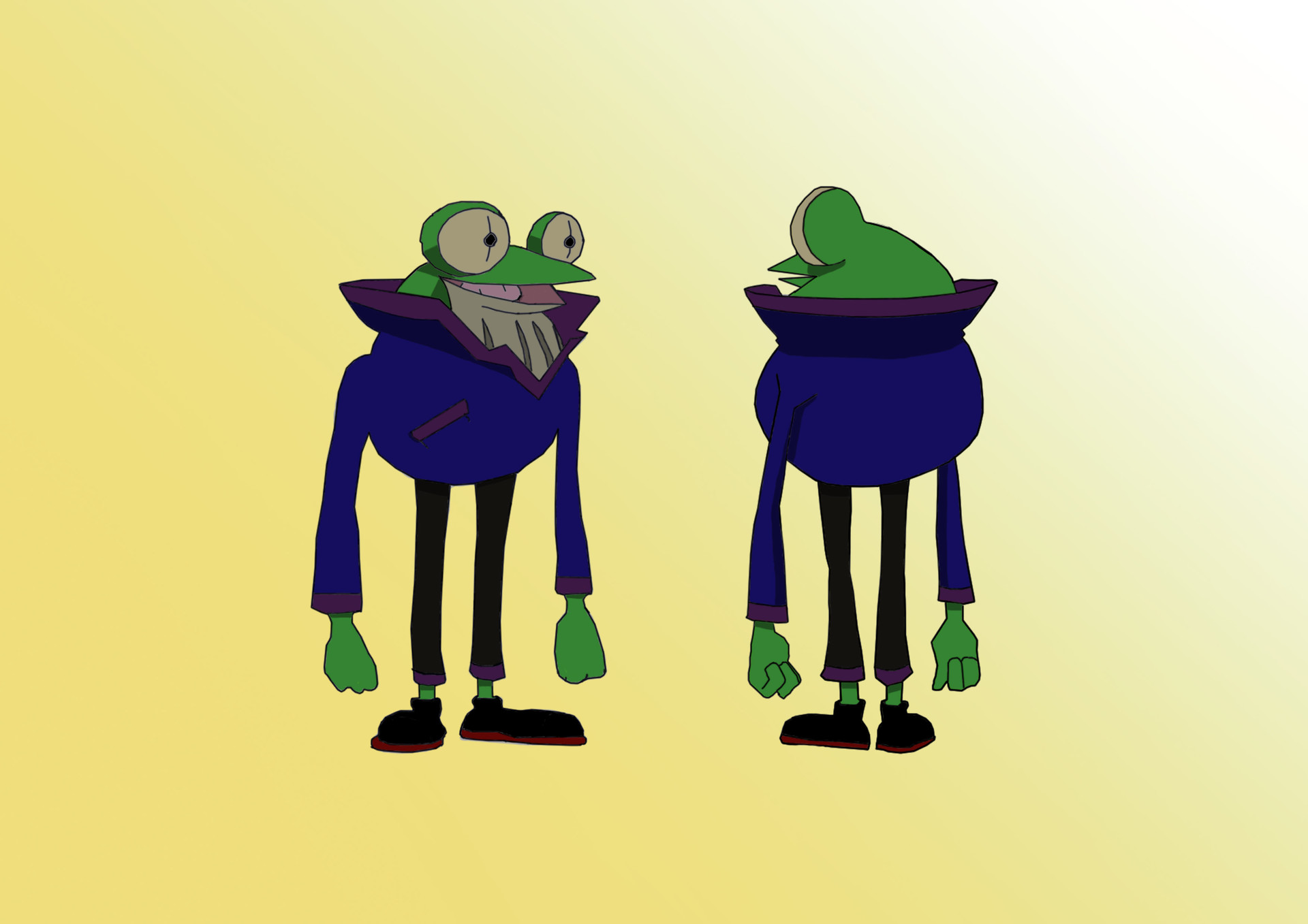 ArtStation - Frog Character