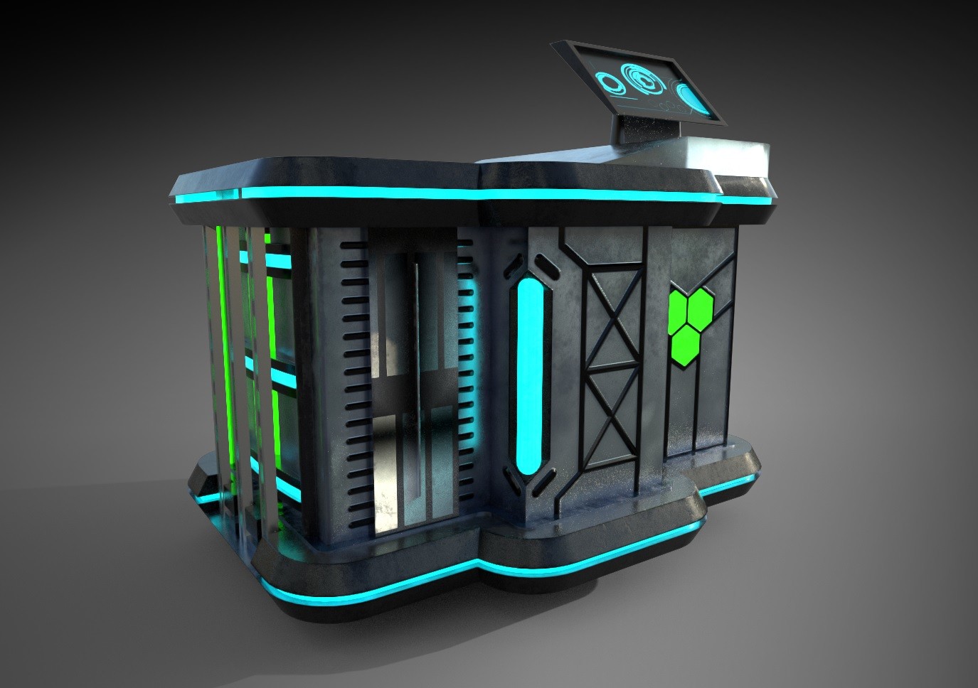 ArtStation - sci fi asset