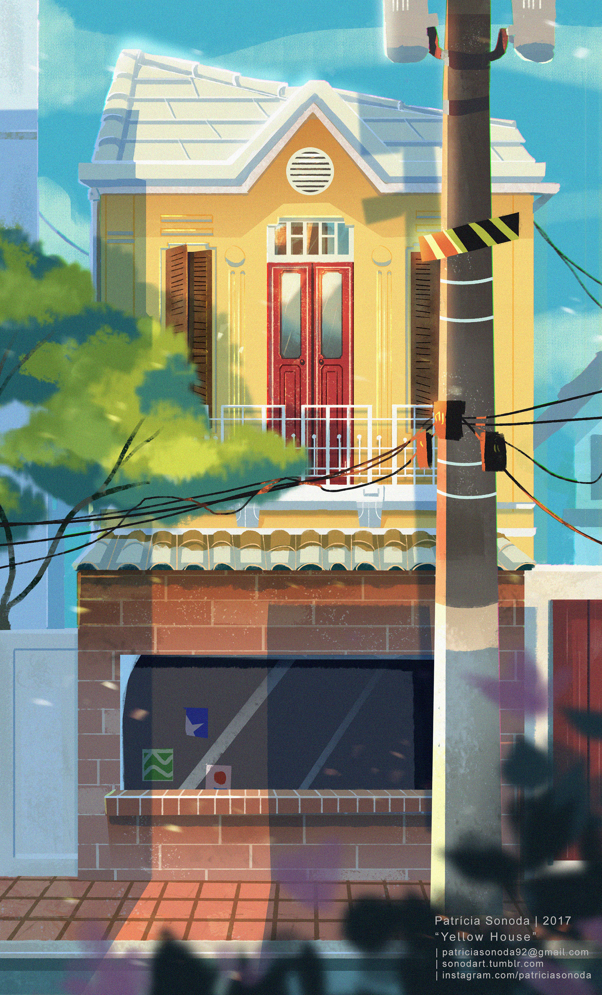 ArtStation - Yellow House
