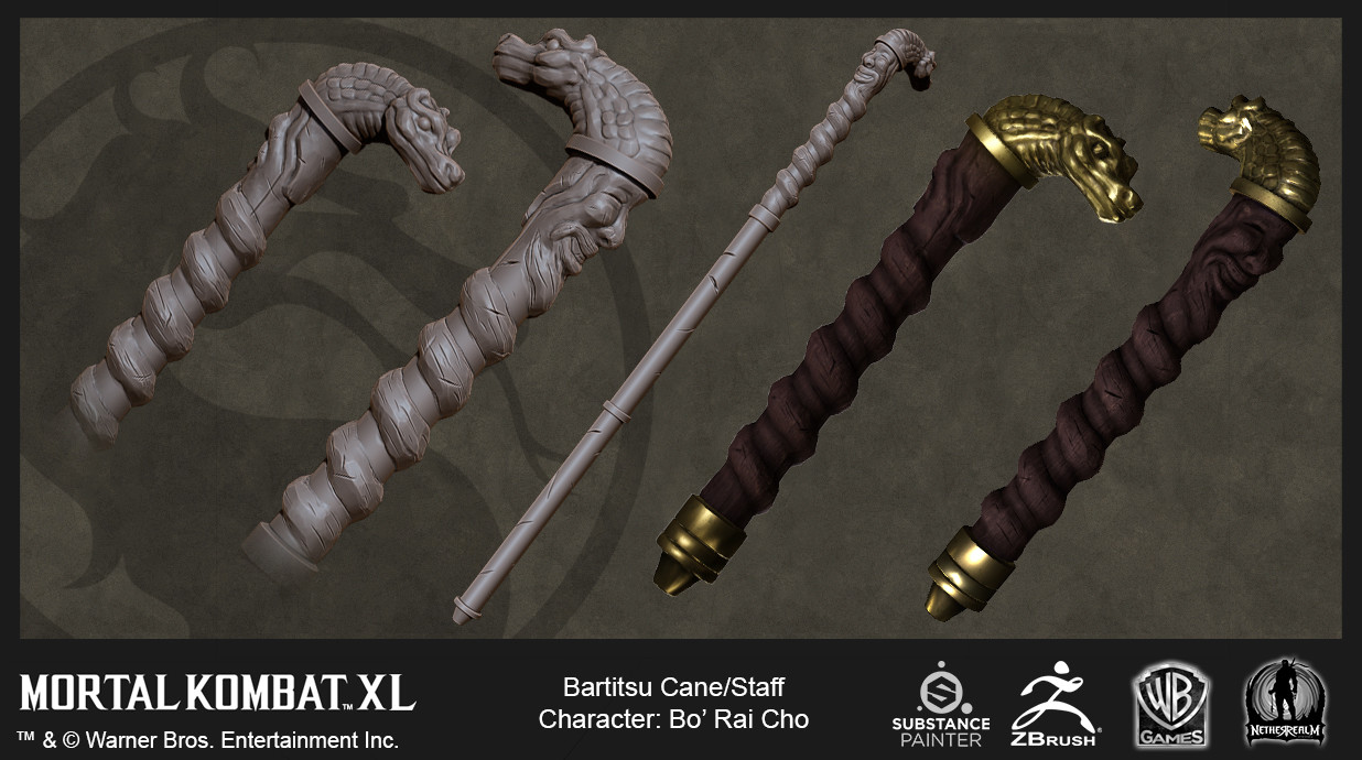 Jessie Graybeal - Mortal Kombat X Props and Creatures
