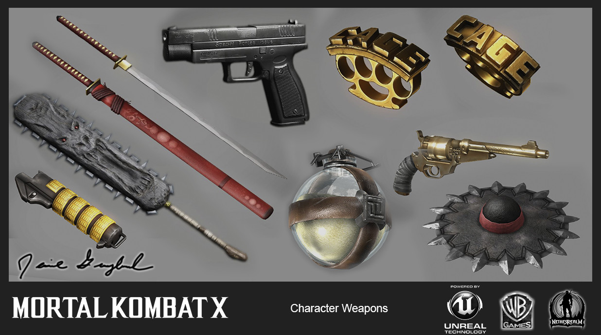 Jessie Graybeal - Mortal Kombat X Props and Creatures