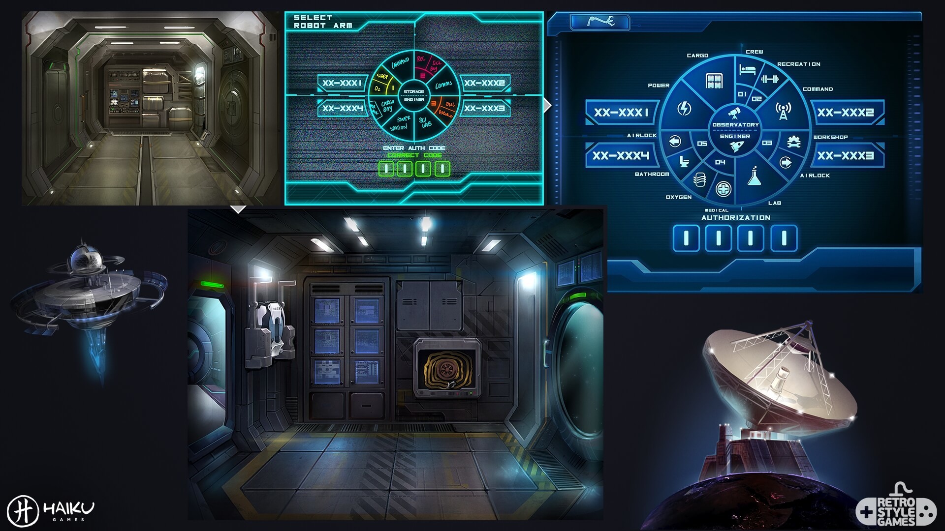 RetroStyle Games - Space Crisis - Adventures Escape Series Artwork