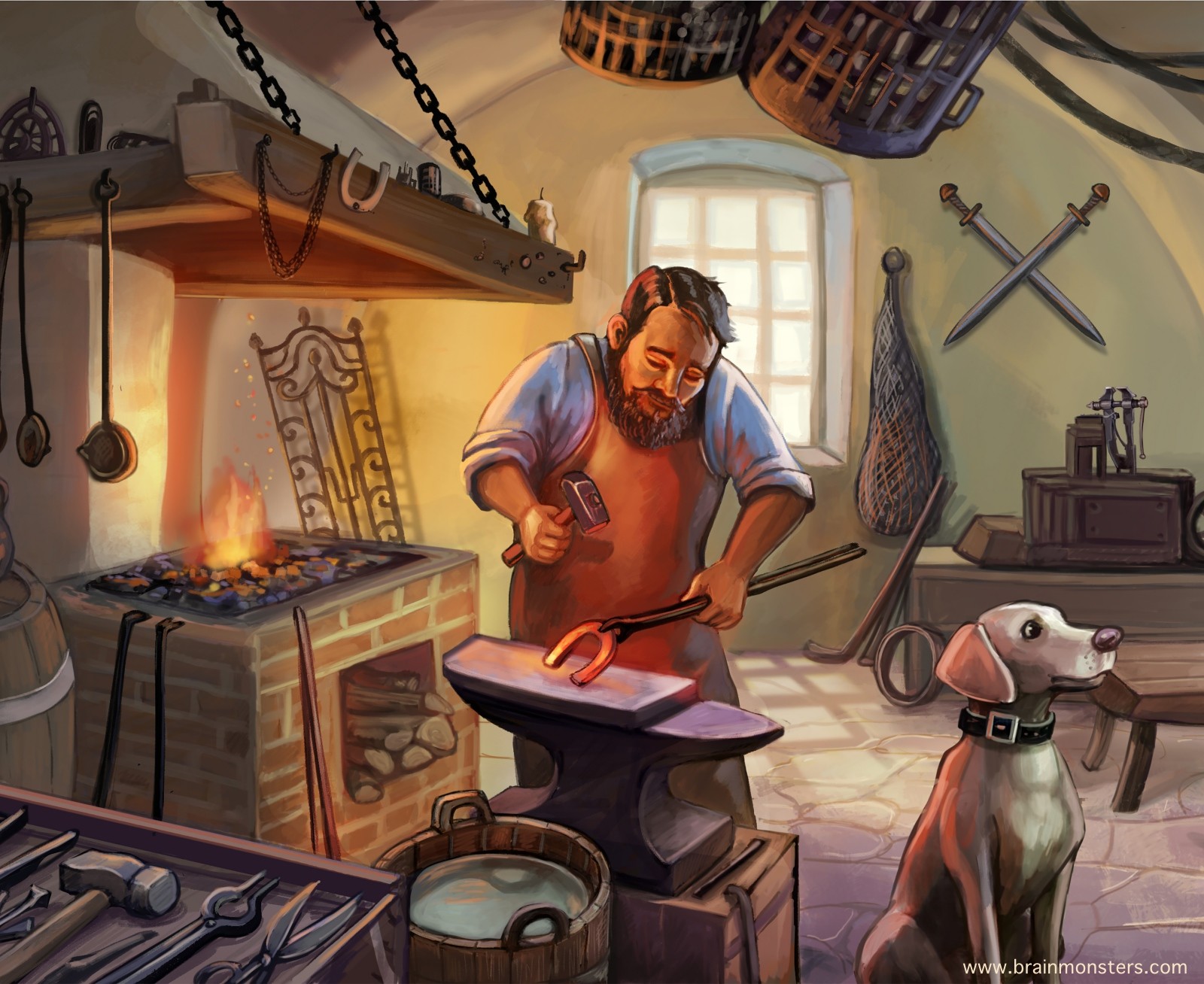 ArtStation - #draw50things illustration challenge