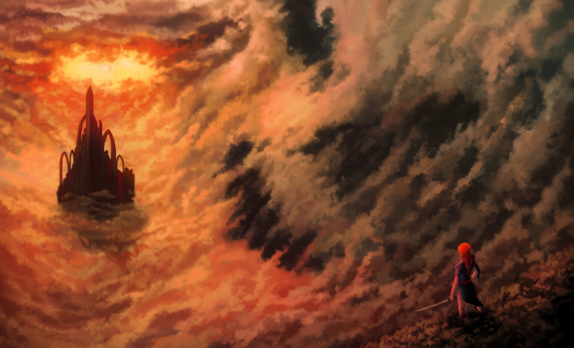 ArtStation - skull cloud