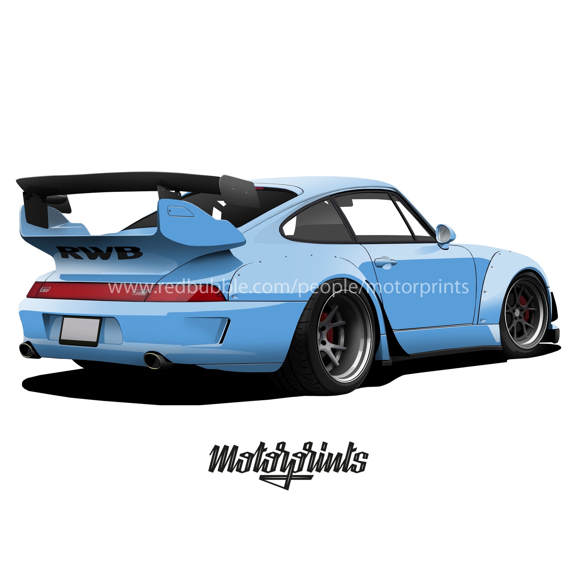 Motor Prints - RWB 911 (993)