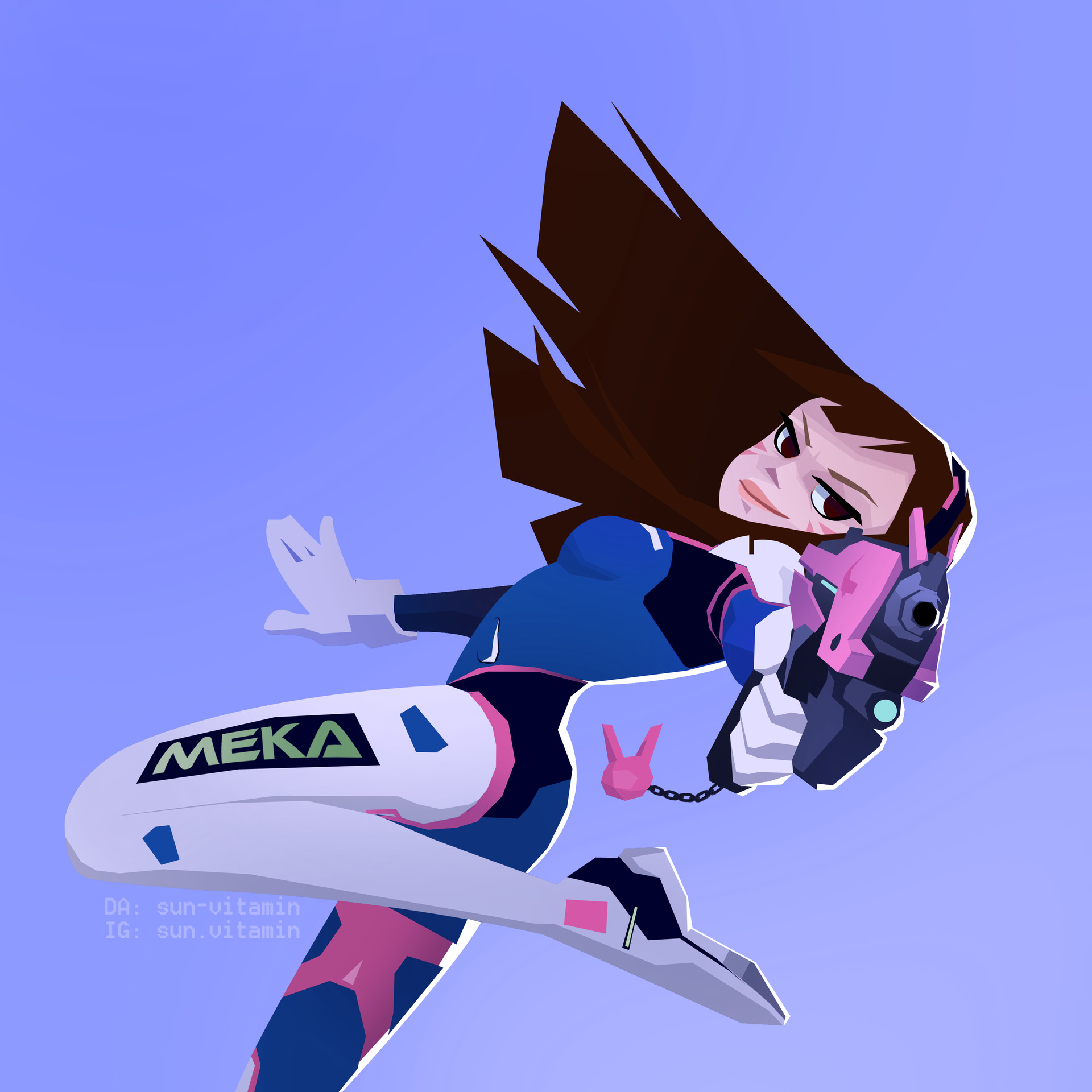 ArtStation - Overwatch D.VA