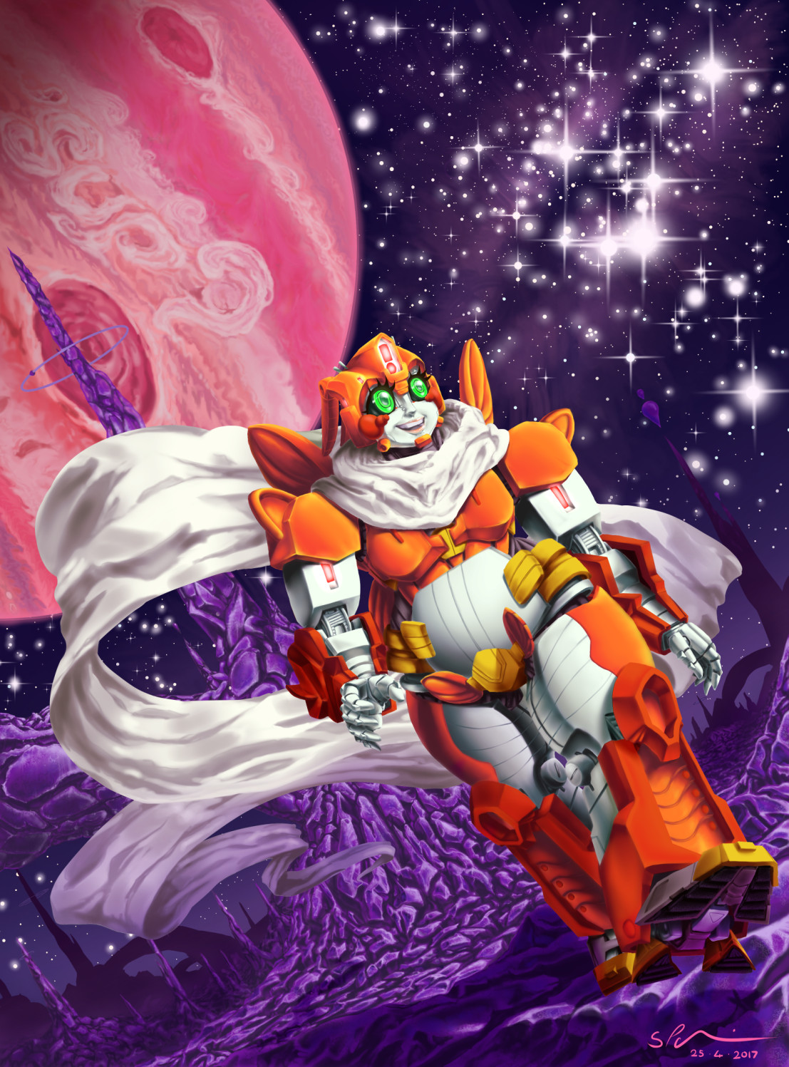 ArtStation - Fantail Takes a Stroll