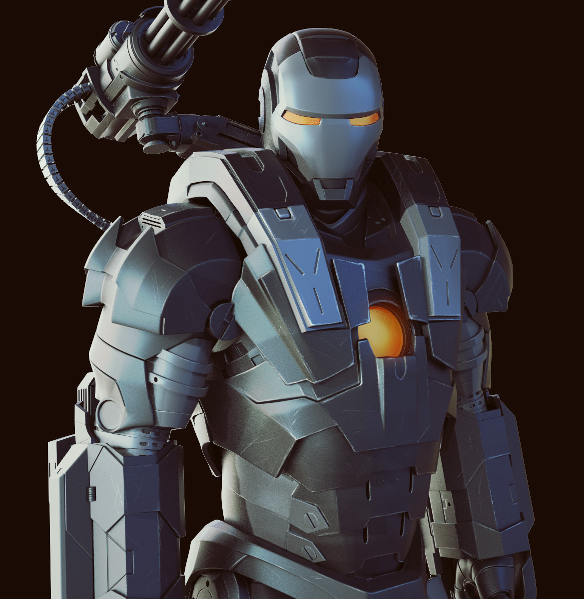 ArtStation - War Machine Fan art