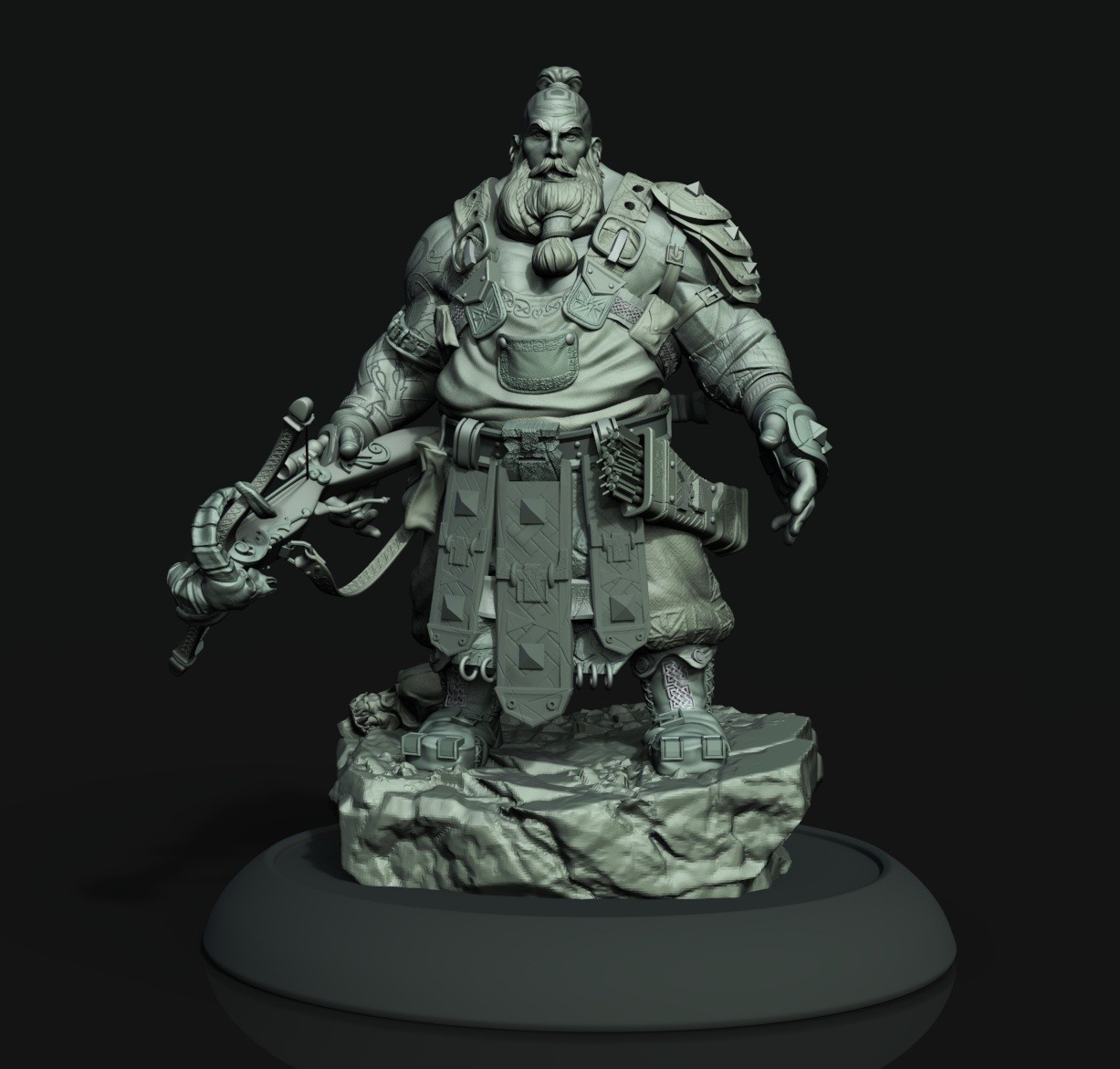 ArtStation - Dwarf Crossbowman