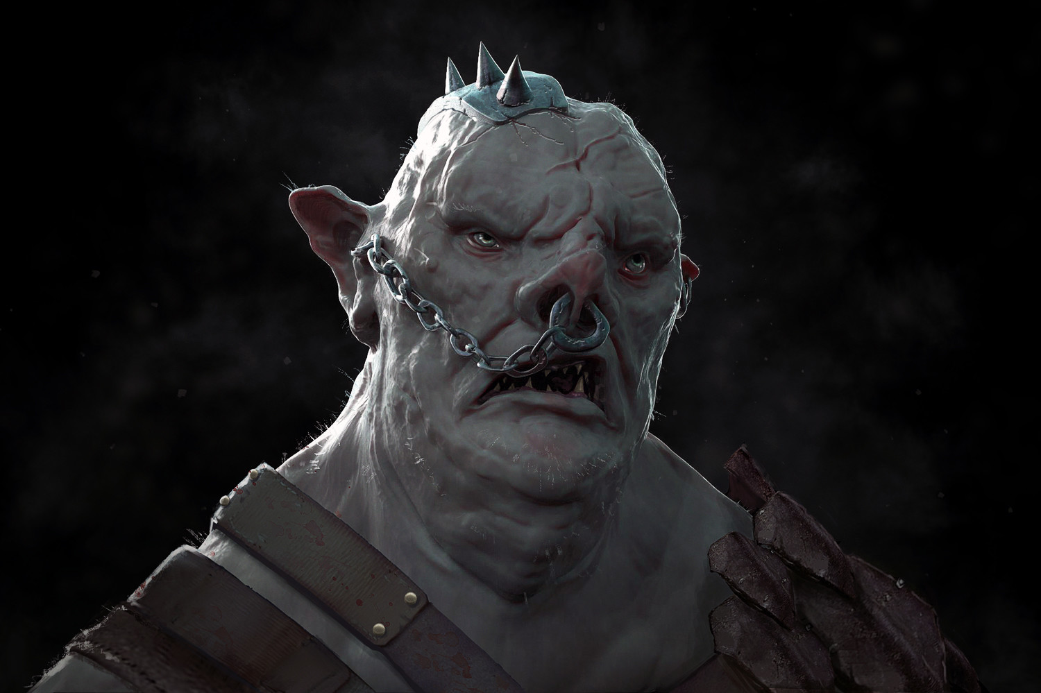 ArtStation - Grushnag-Frost Orc Captain