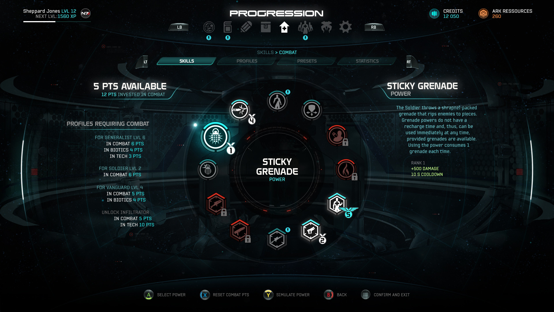 Eric Bellefeuille - Mass Effect Andromeda - UI Design