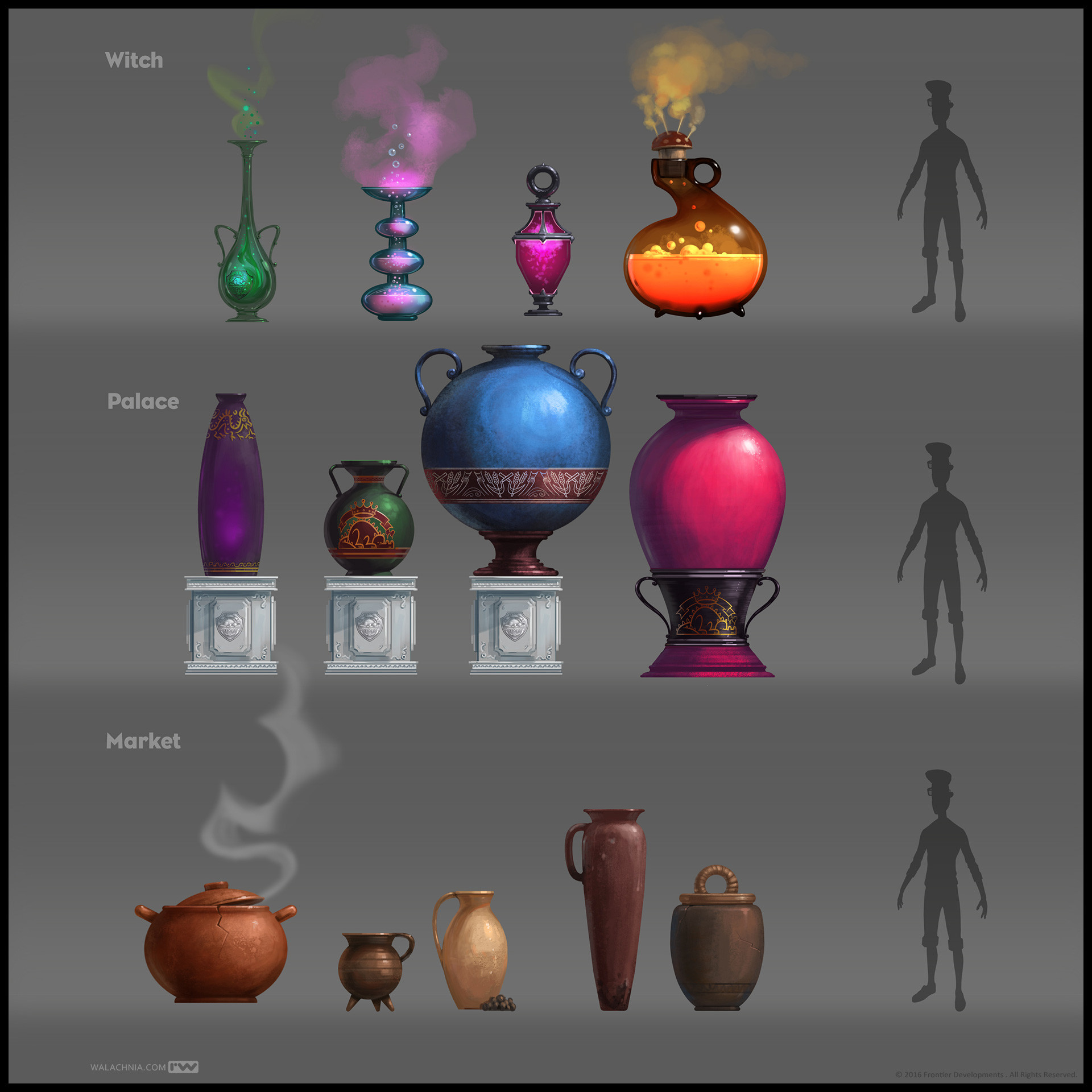 ArtStation - Planet Coaster Props 01