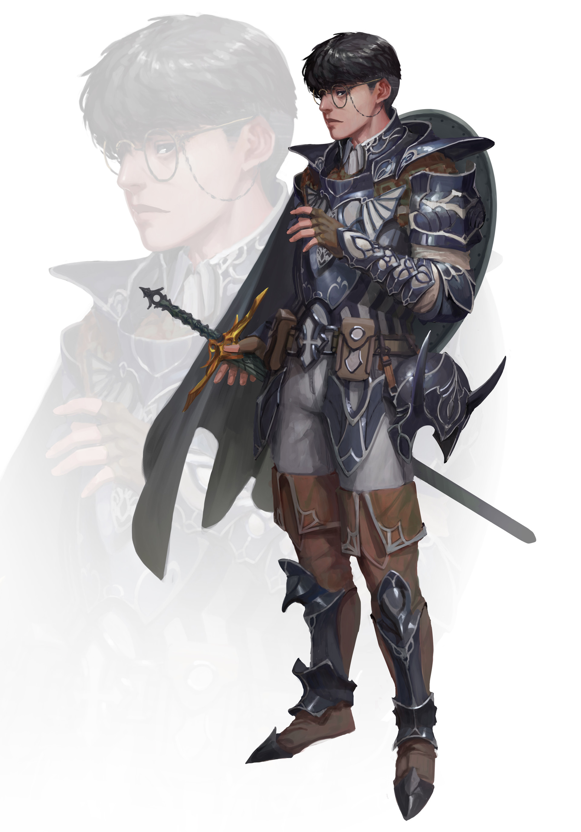 ArtStation - sword man