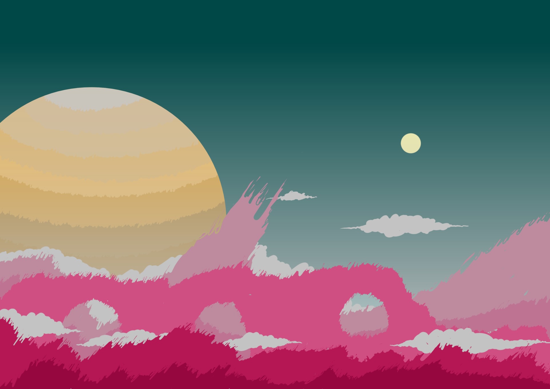 ArtStation - Planet Landscape