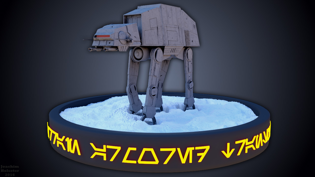 ArtStation - Star Wars - ATAT Walker