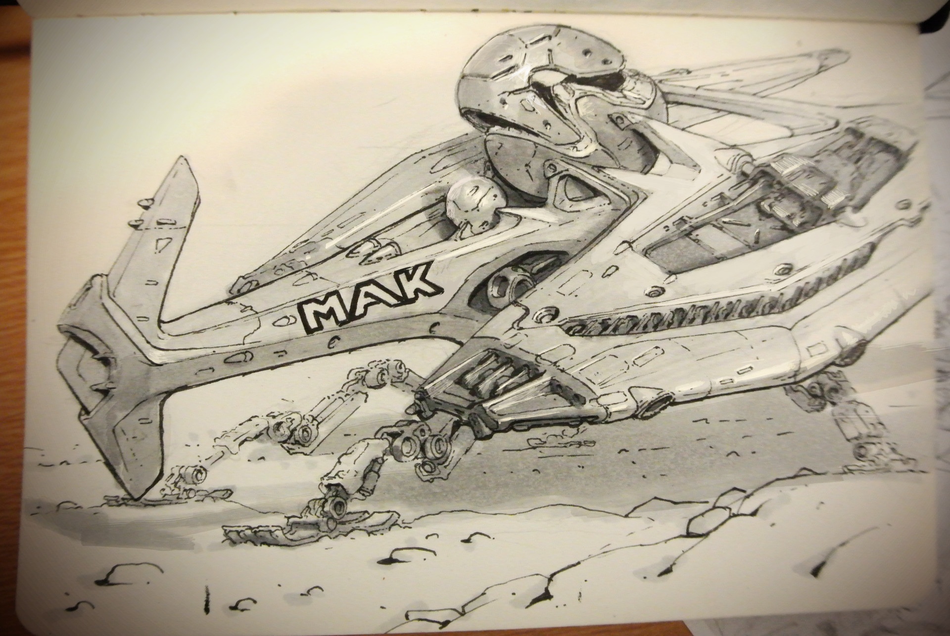 Michal Kus - Daily traditional sketches 2