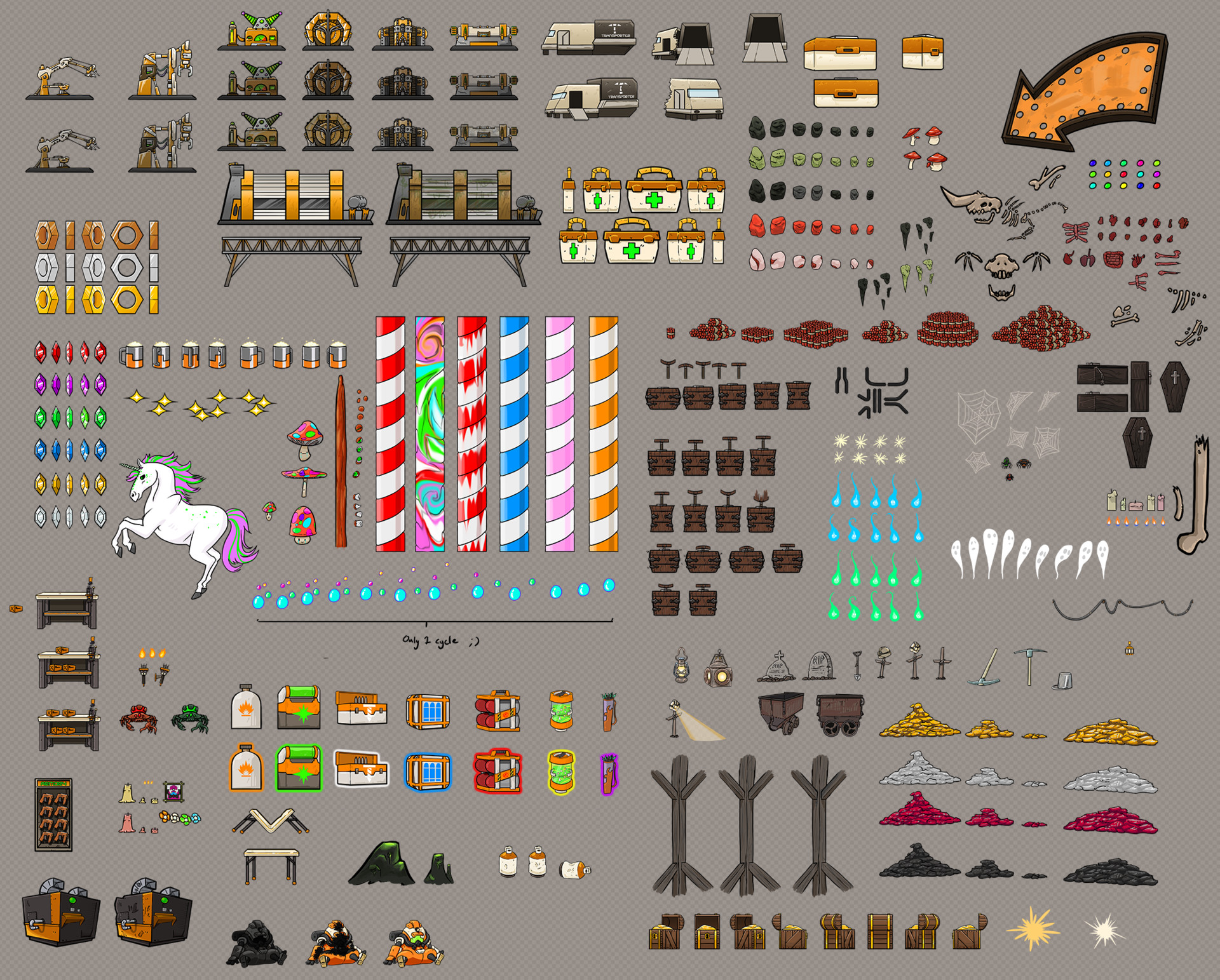 Austin Stevens - Endless Mine | Assets and UI