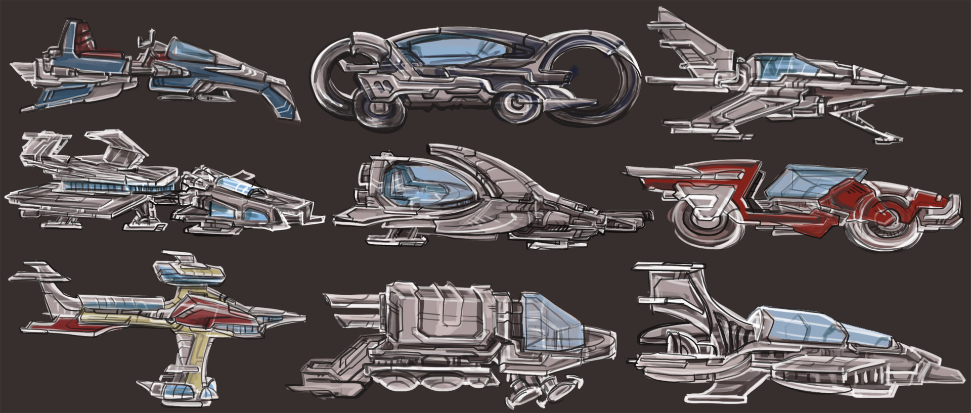 sci fi vehicles