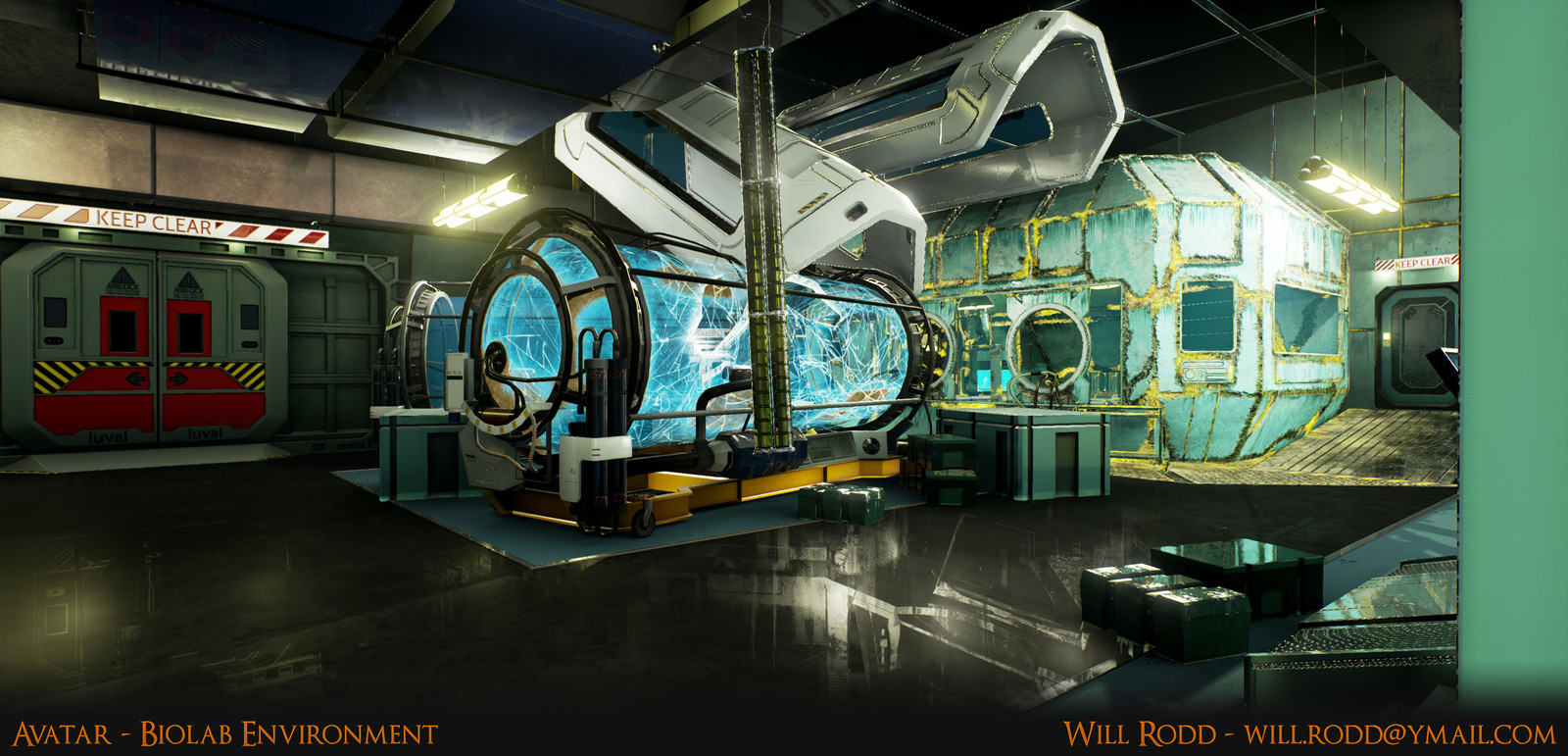Will Rodd - Avatar - Biolab Environment