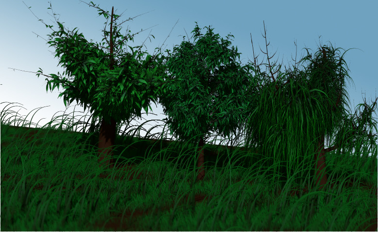 ArtStation - FiberMesh Trees.