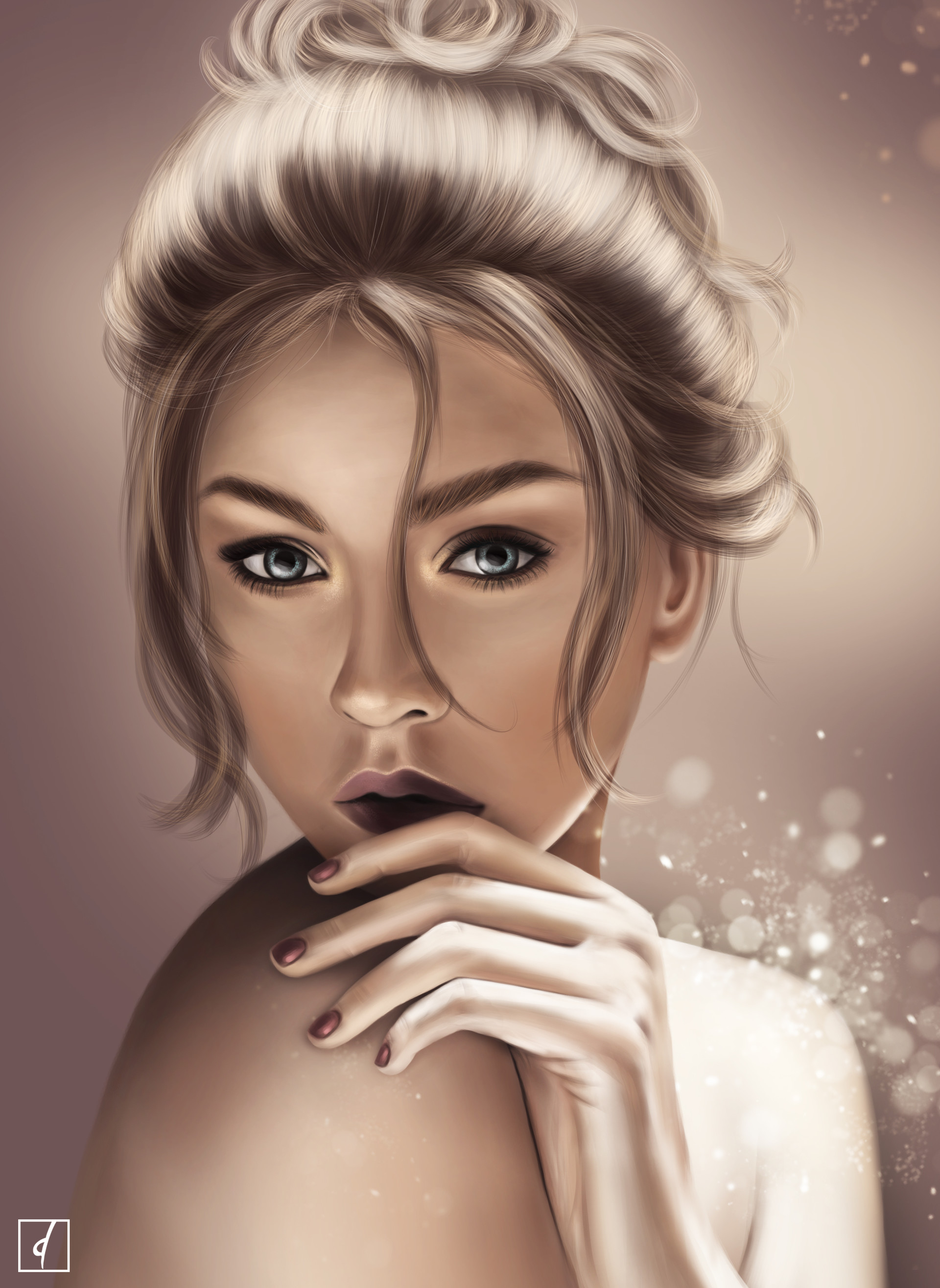 ArtStation - Light portrait