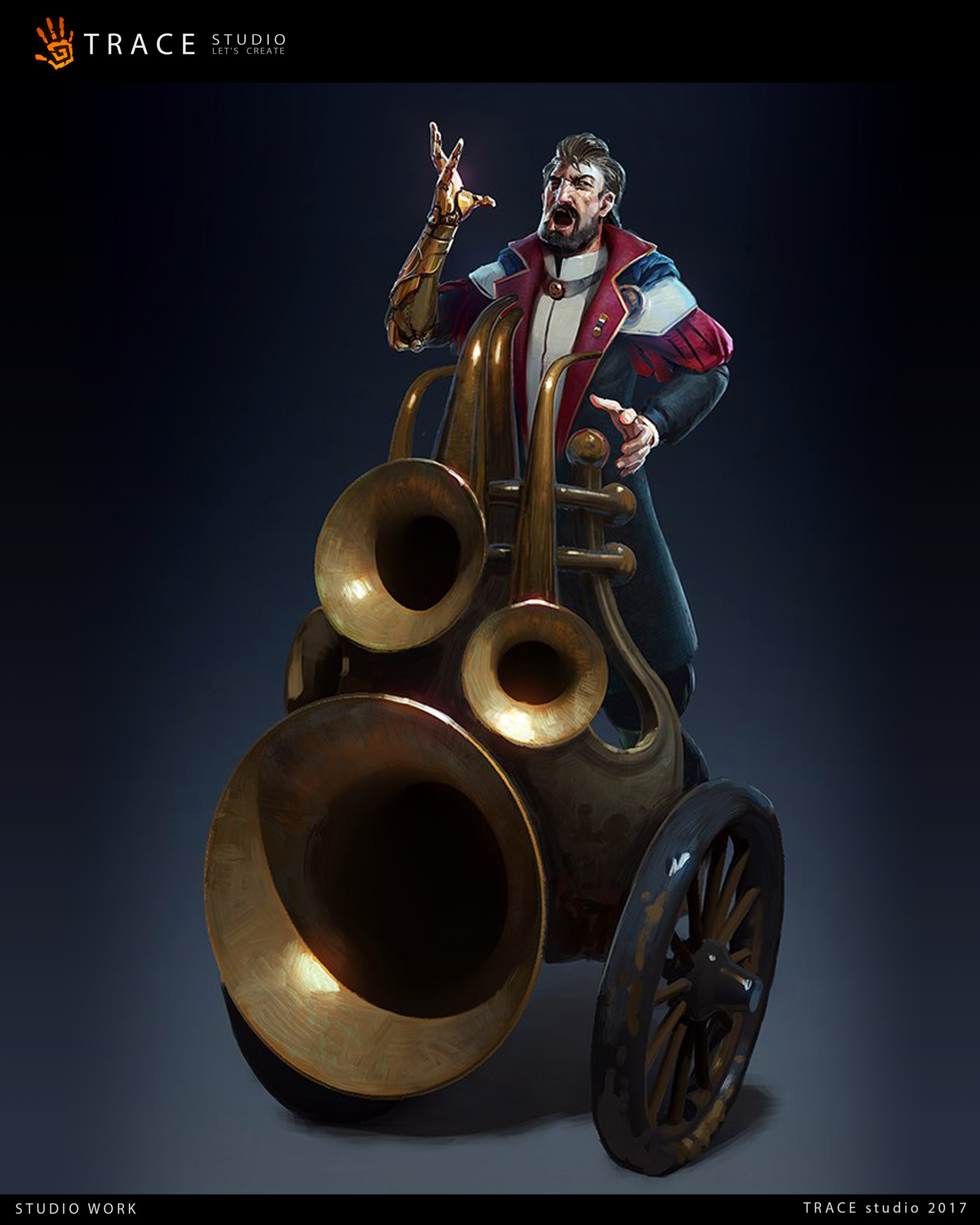 TRACE studio - Character Concept Art