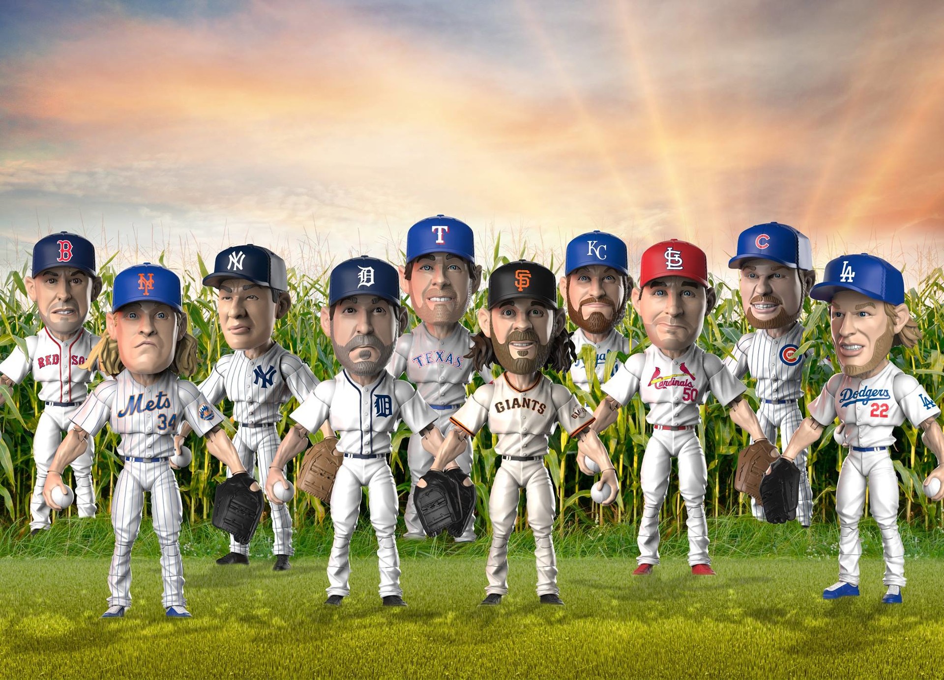 ArtStation - MLB Stylized likenesses.