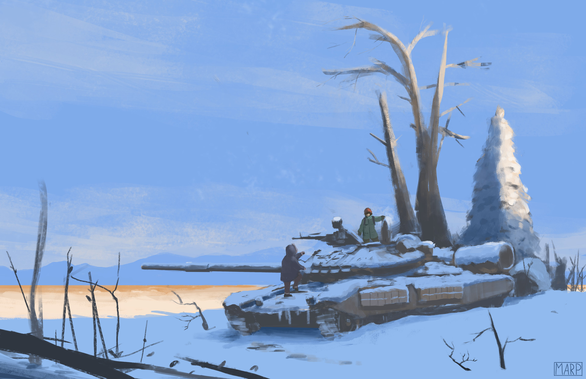 ArtStation - In the Snow