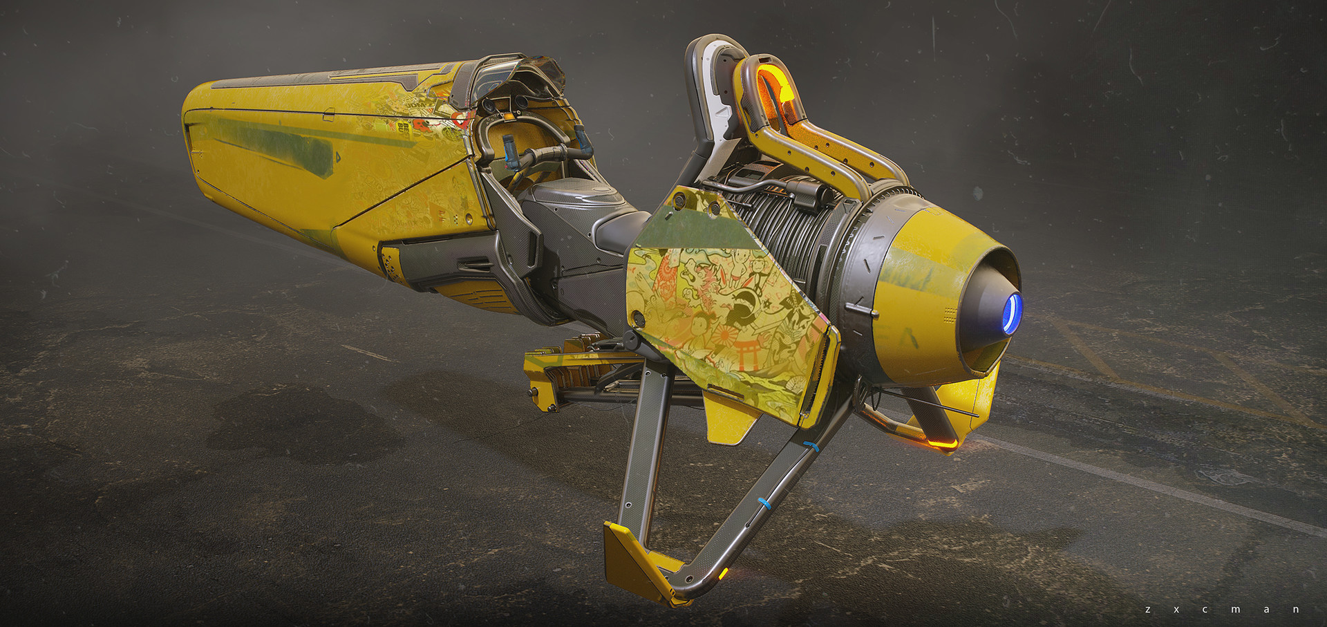 Hover Bike concept by Dmitriy Rabochiy : r/ImaginaryTechnology