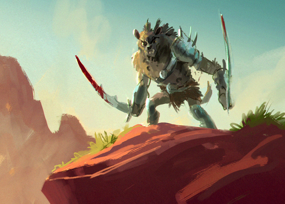 David Le Merrer - Gnoll sketches