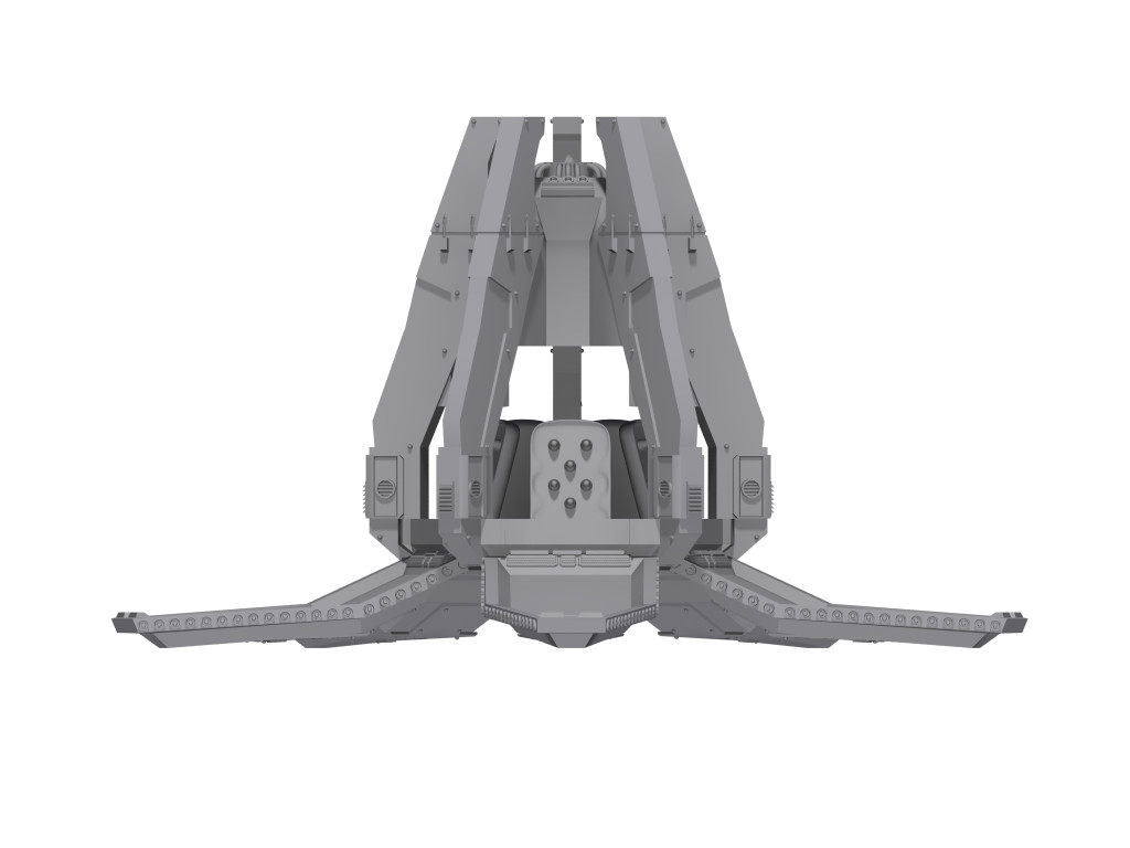 ArtStation - Space Marine Drop pod