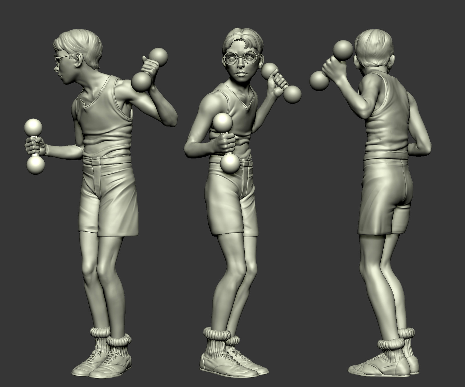 Roland Herran - Norman Rockwell's The Bodybuilder