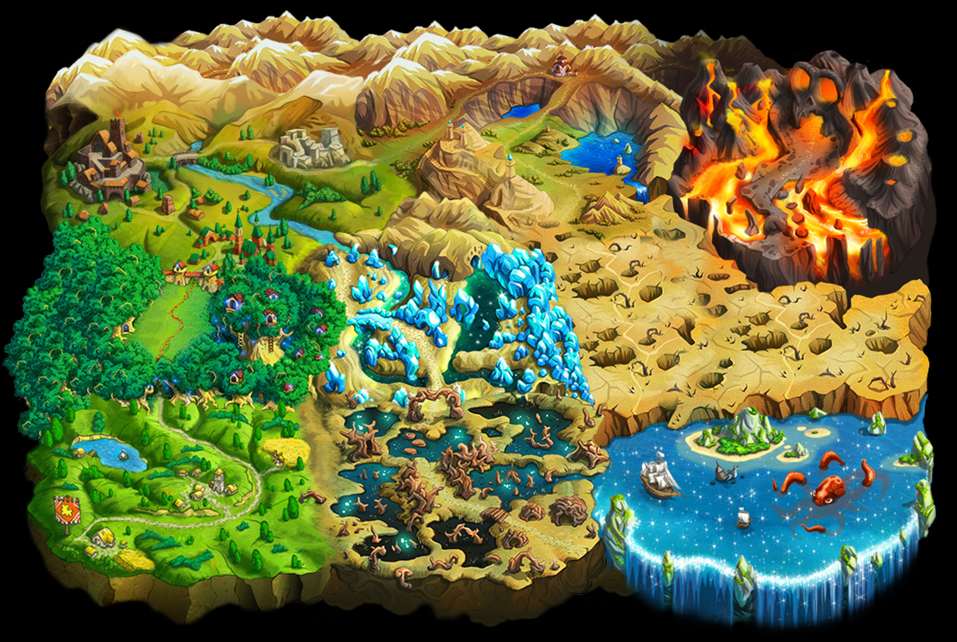 ArtStation - Magic world