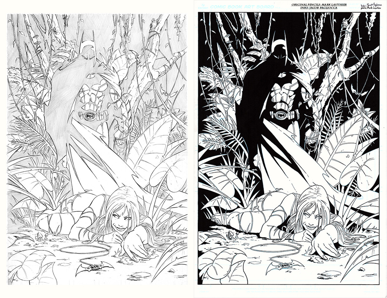 Jacob Pagliocca - Comic Inking Portfolio
